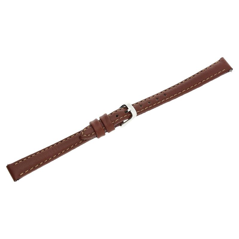 Buy Online 12 mm Tan Genuine Leather Strap for Women - nf101017512sq ...