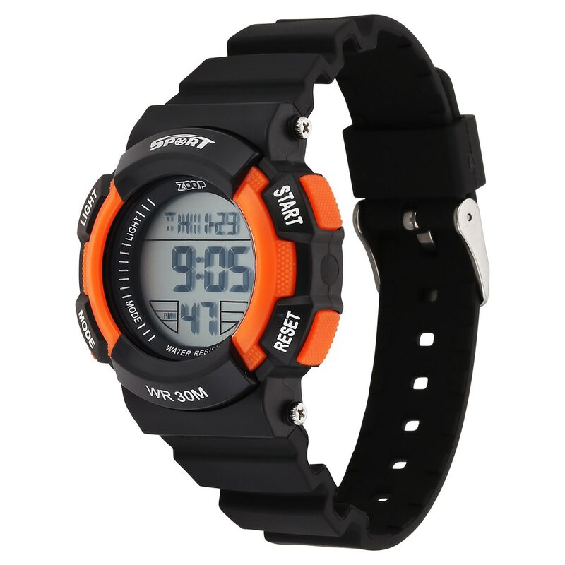 Buy Online Zoop by Titan Digital Plastic Strap for Men - 16034pp03w | Titan