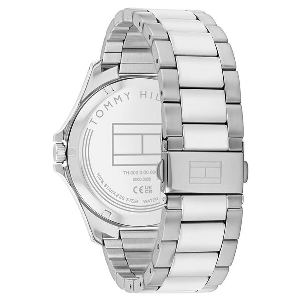 Buy Online Tommy Hilfiger Quartz Analog Green Dial Silver Stainless ...
