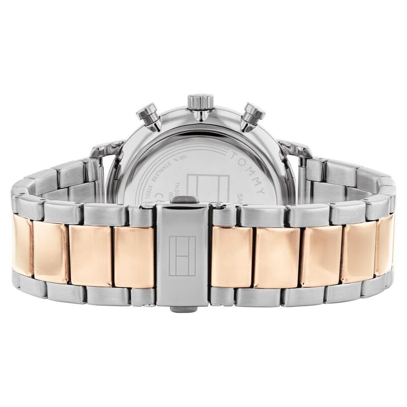 Buy Online Tommy Hilfiger Quartz Multifunction Grey dial Stainless ...