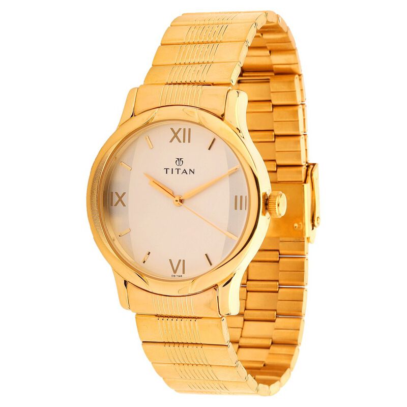 Buy Online Titan Quartz Analog Silver Dial Watch for Men - nf1580ym01c ...