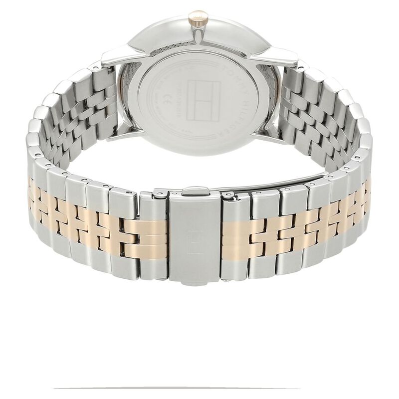 Buy Online Tommy Hilfiger Quartz Analog Grey Dial Stainless Steel Strap ...