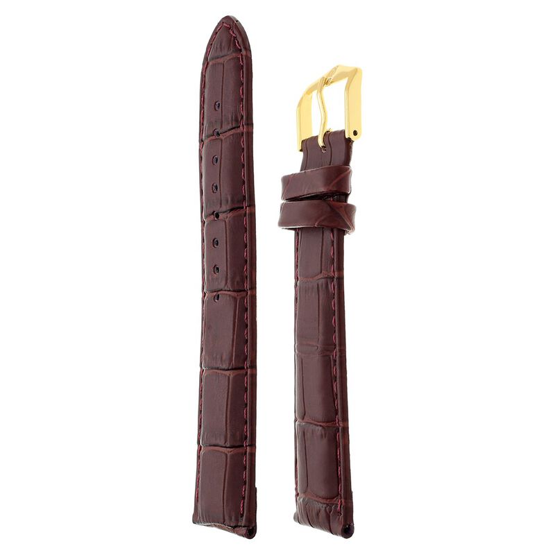 Buy Online 22 mm Burgundy Genuine Leather Straps for Men ...