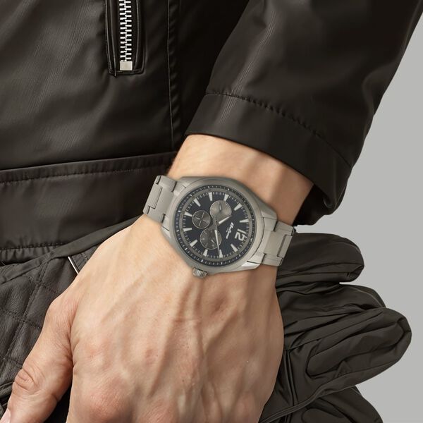 Buy Online Titan Quartz Multifunction Blue Dial Stainless Steel Strap ...