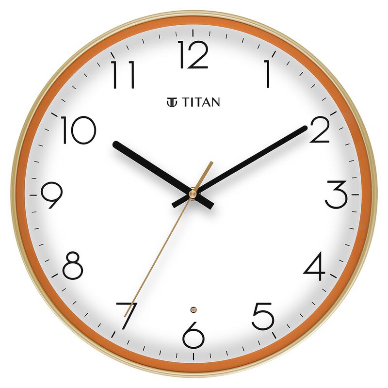 Buy Online Titan Classic LED Backlit Clock with Silent Sweep Technology ...