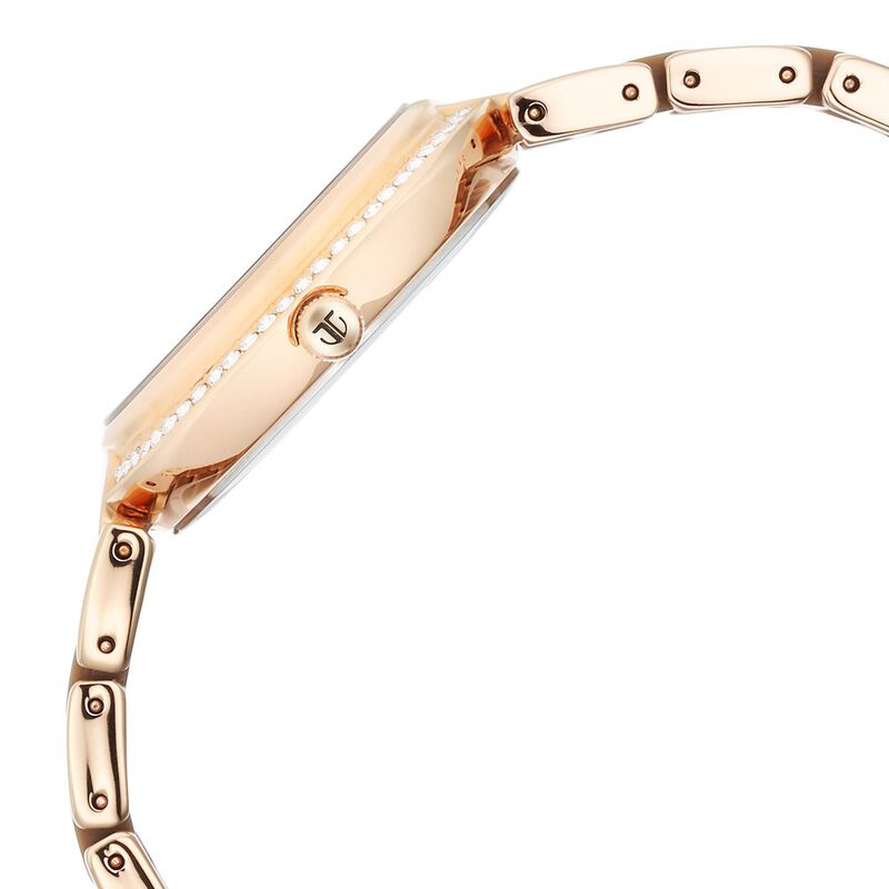 Buy Online Titan Acetate Mother Of Pearl Quartz Multifunction Hybrid Strap Watch for Women ...