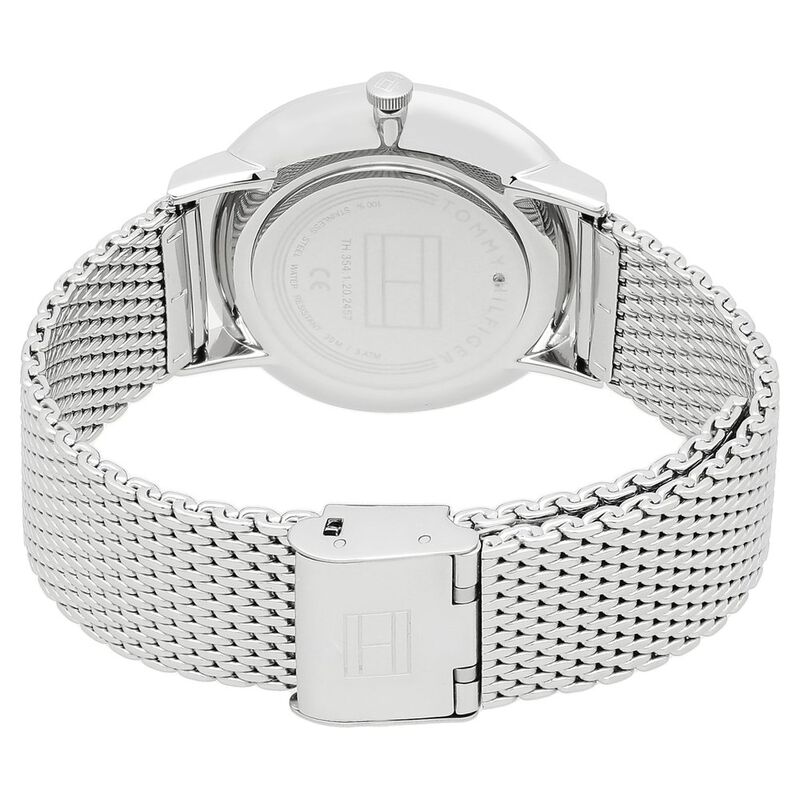 Buy Online Tommy Hilfiger Quartz Multifunction Blue Dial Stainless ...