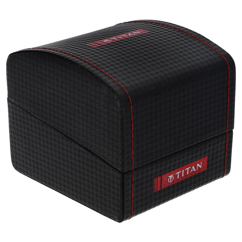 Buy Online Titan Grandmaster Brown Dial Chronograph Stainless Steel ...