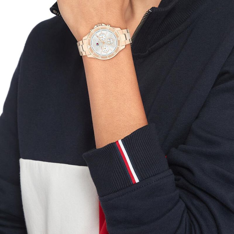 Buy Online Tommy Hilfiger Quartz Multifunction Silver Stainless Steel ...