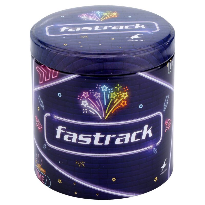 Buy Online Fastrack Wear Your Look Quartz Analog Black Dial Leather ...