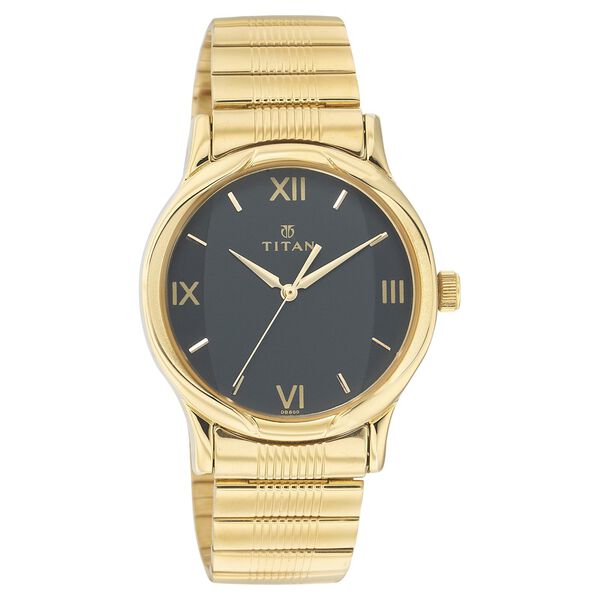 Buy Online Titan Quartz Analog Black Dial Watch for Men - nd1580ym03c ...
