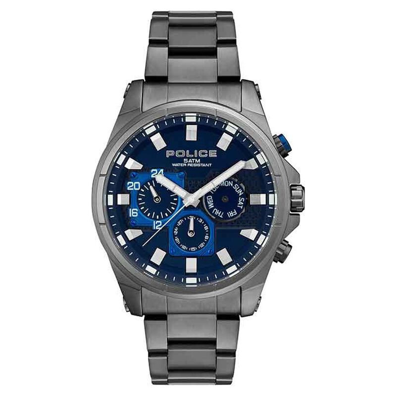 Buy Online Police Multifunction Blue Dial Watch for Men ...