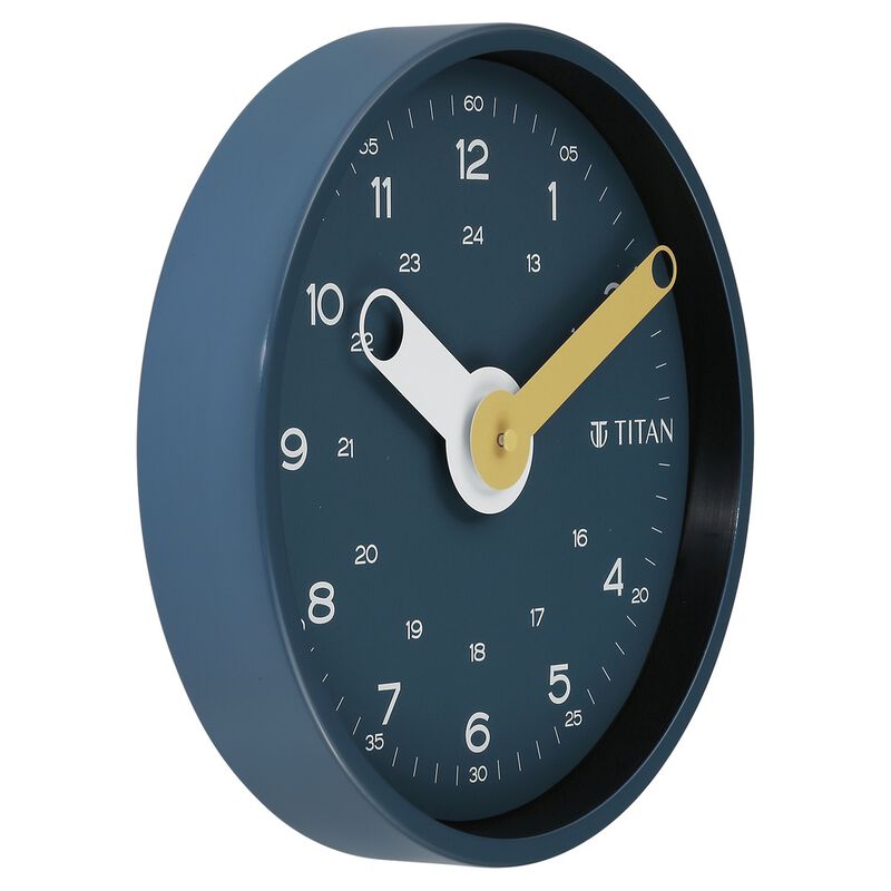 Buy Online Titan Modern Metallo Wall Clock - 25 cm x 25 cm - w0088ma02 ...