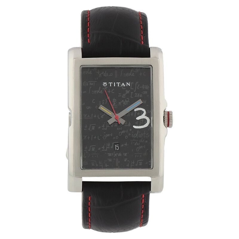 Buy Online Titan Quartz Analog with Date Black Dial Watch for Men ...