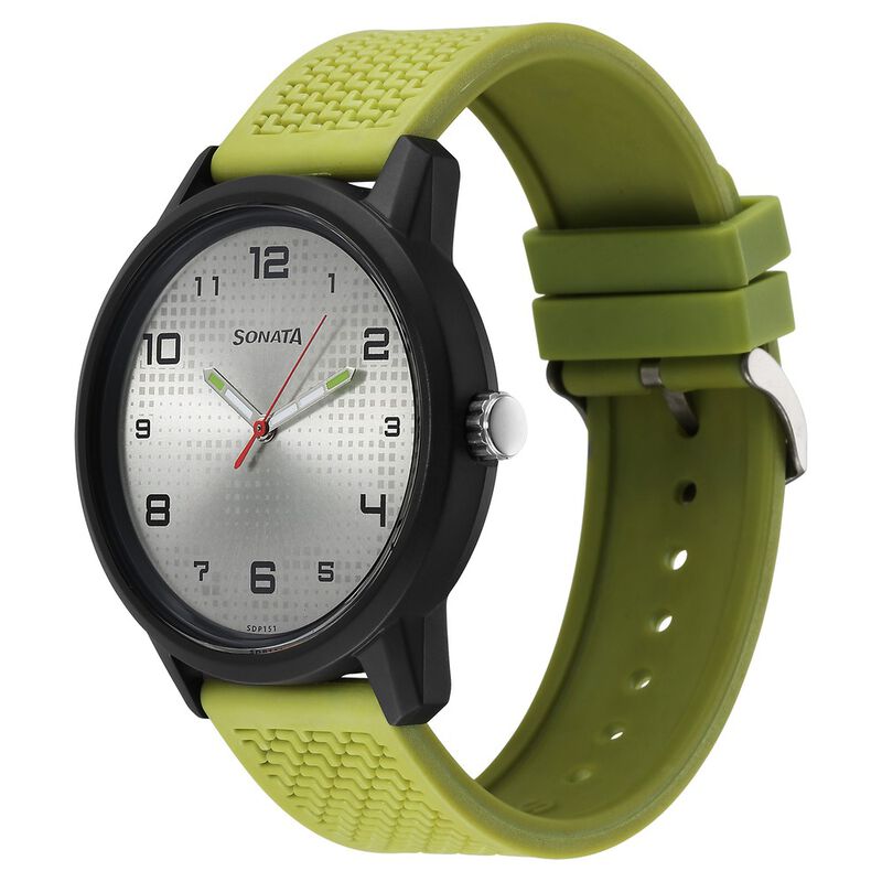 Buy Online Sonata Volt Quartz Analog Multicoloured Dial Polyurethane ...