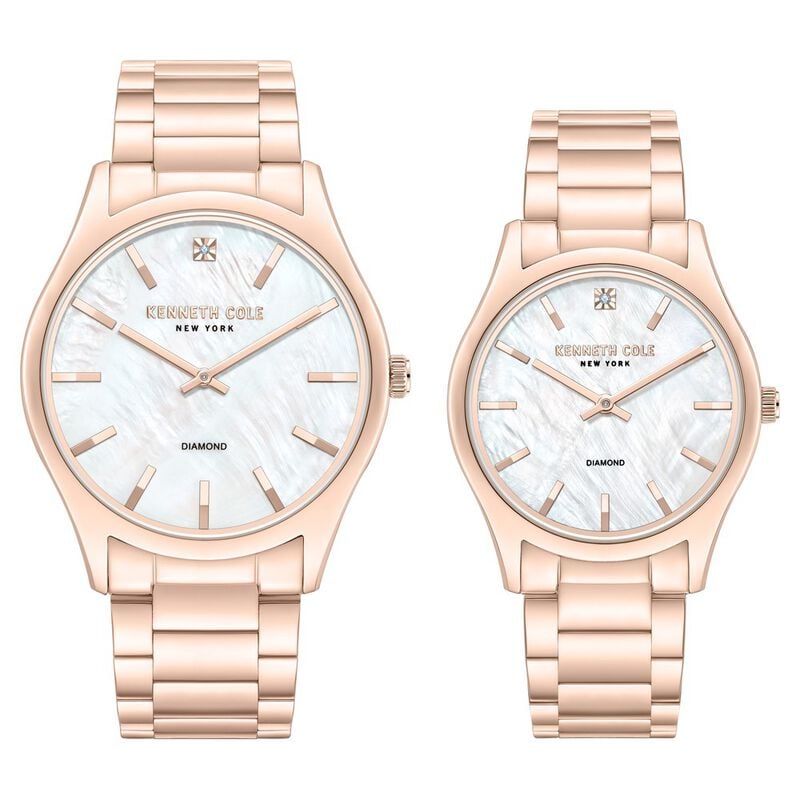 Buy Online Kenneth Cole Quartz Analog Mother Of Pearl Dial Stainless