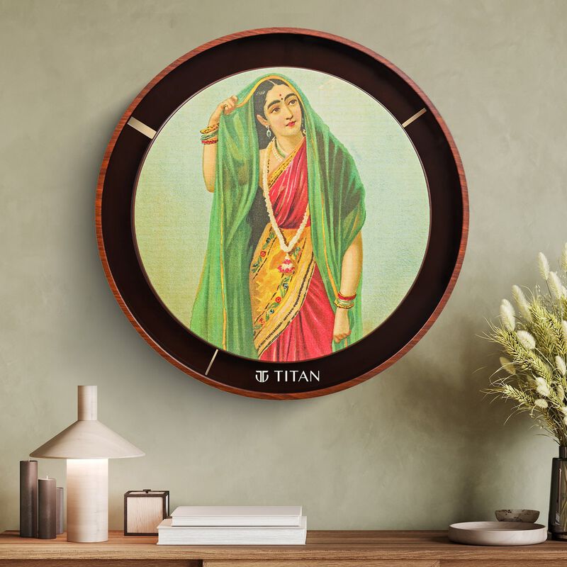 Buy Online Titan Clocks x MAP - The Raja Ravi Varma Series - Rambha ...