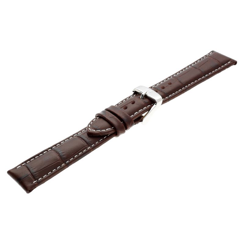 Buy Online 20 mm Brown Genuine Leather Straps for Men - nf4110175120s ...