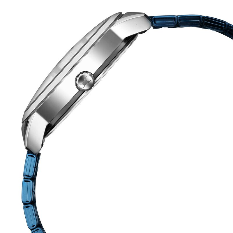 Buy Online Fastrack Opulence Quartz Analog with Date Blue Dial ...