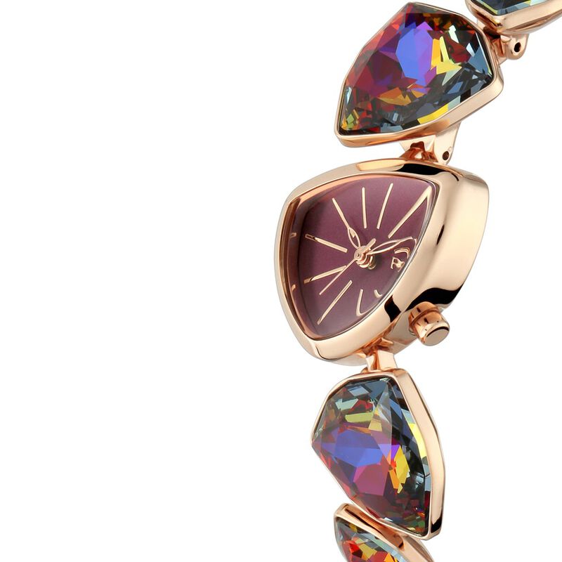 Buy Online Titan Raga I Am Maroon Dial Women Watch With Metal Strap ...