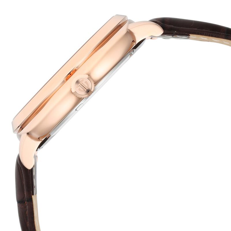 Buy Online Titan Classique Suave Quartz Brown Dial Brown Leather Strap ...