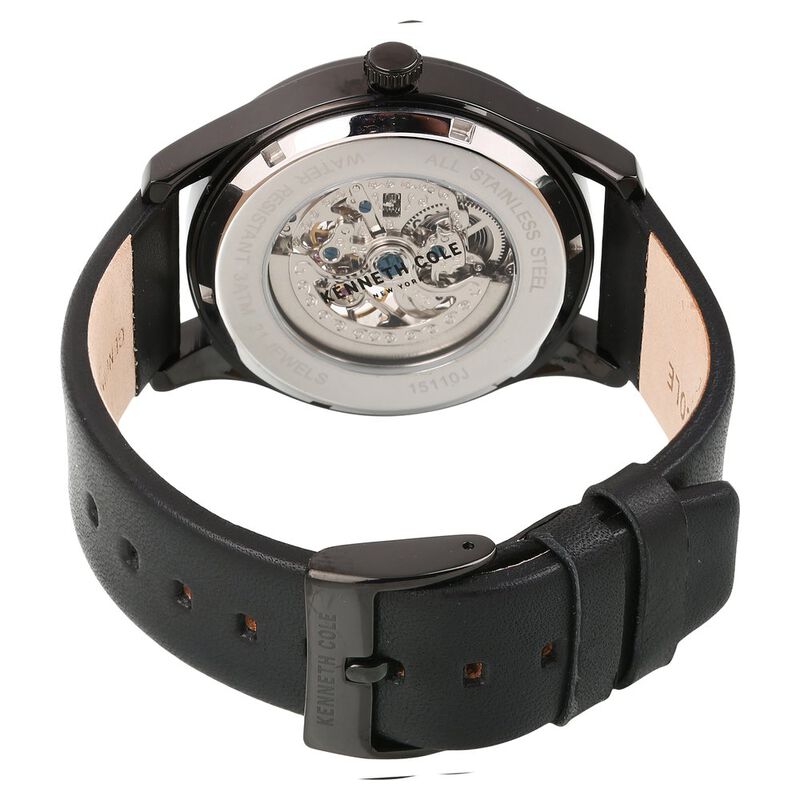 Buy Online Kenneth Cole Automatic Black Dial Watch for Men ...