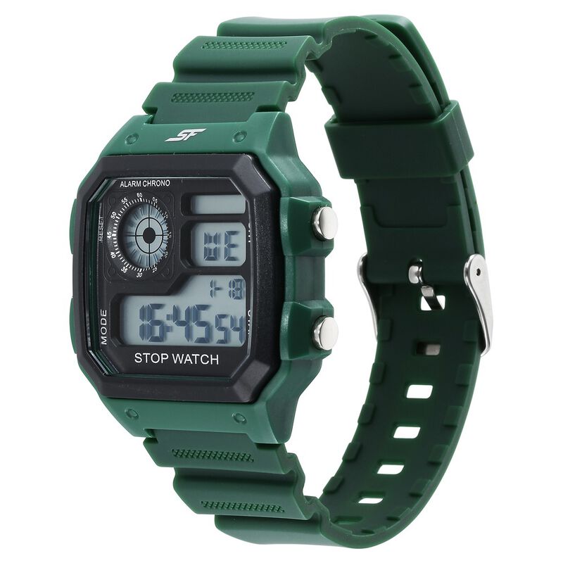 Buy Online SF Hexa Digital Dial Unisex Watch With Polyurethane Strap ...