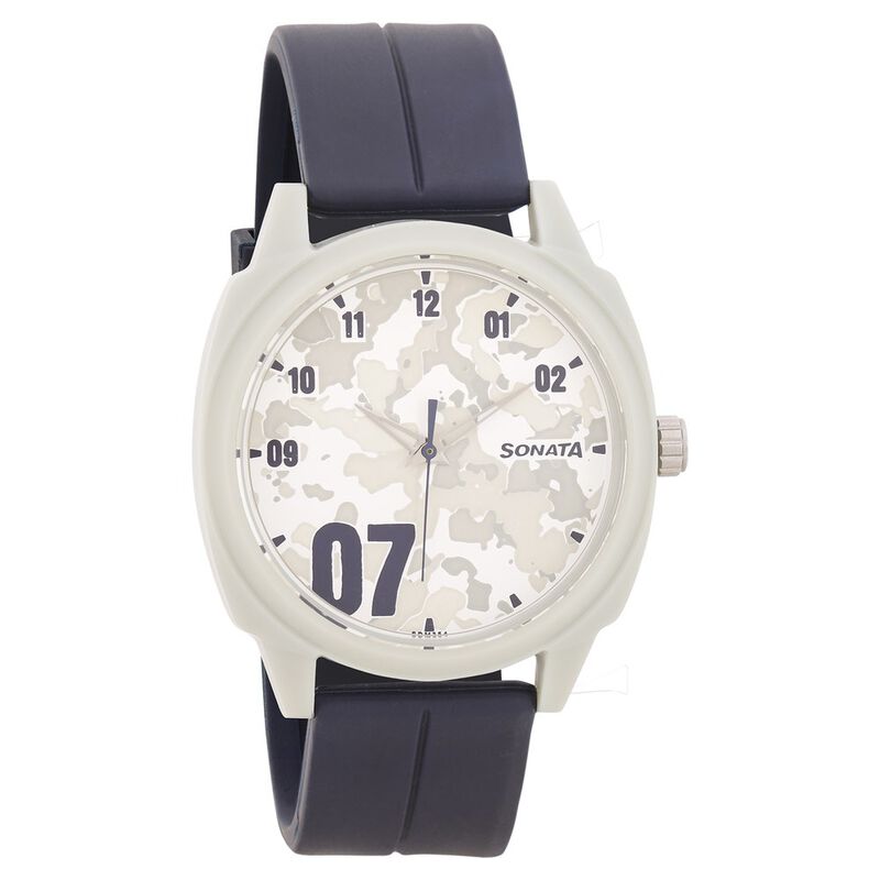 Buy Online Camo Multicoloured Dial Plastic Strap Watch for Men ...