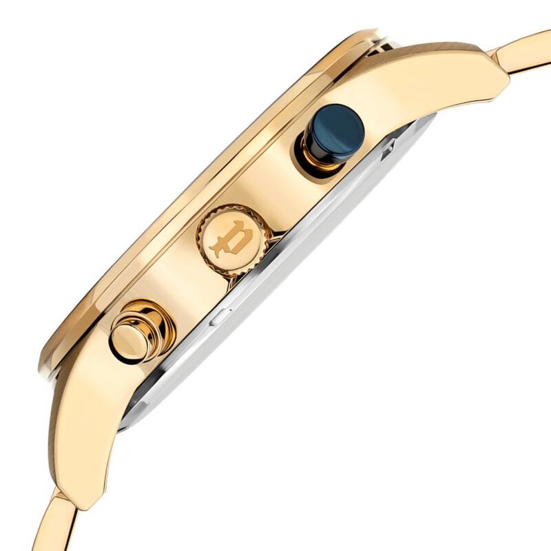 Buy Online Police Quartz Multifunction Blue Dial Stainless Steel Strap ...