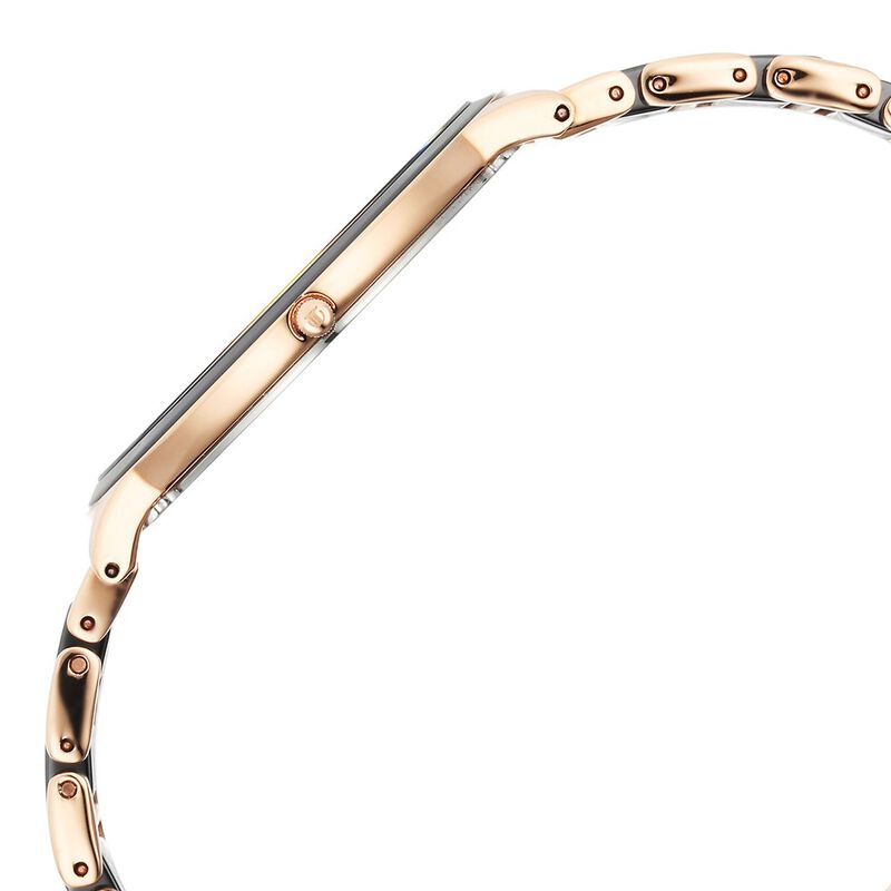 Buy Online Titan Edge Fusion Quartz Analog Black Dial Black Steel ...