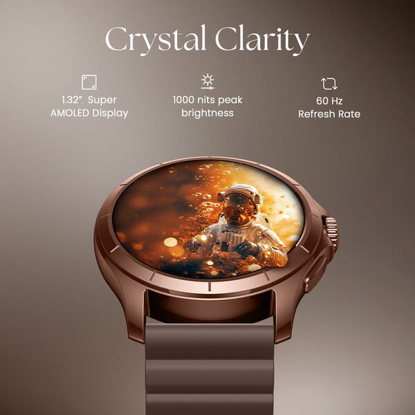 Buy Online Titan Evoke Smartwatch 1.32" inch AMOLED Display with AOD ...