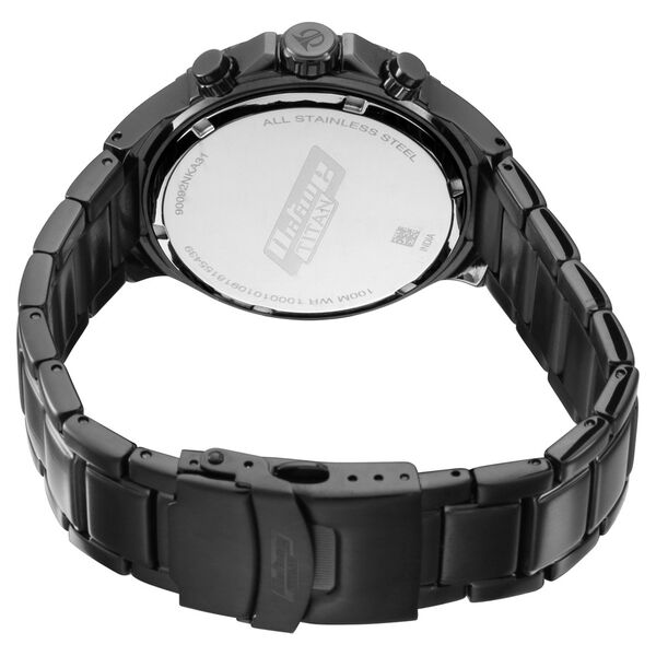 Buy Online Titan Quartz Chronograph Black Dial Stainless Steel Strap ...