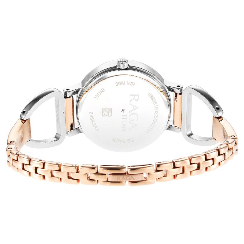 Buy Online Titan Silver Dial Quartz Analog with Date Watch for Women ...