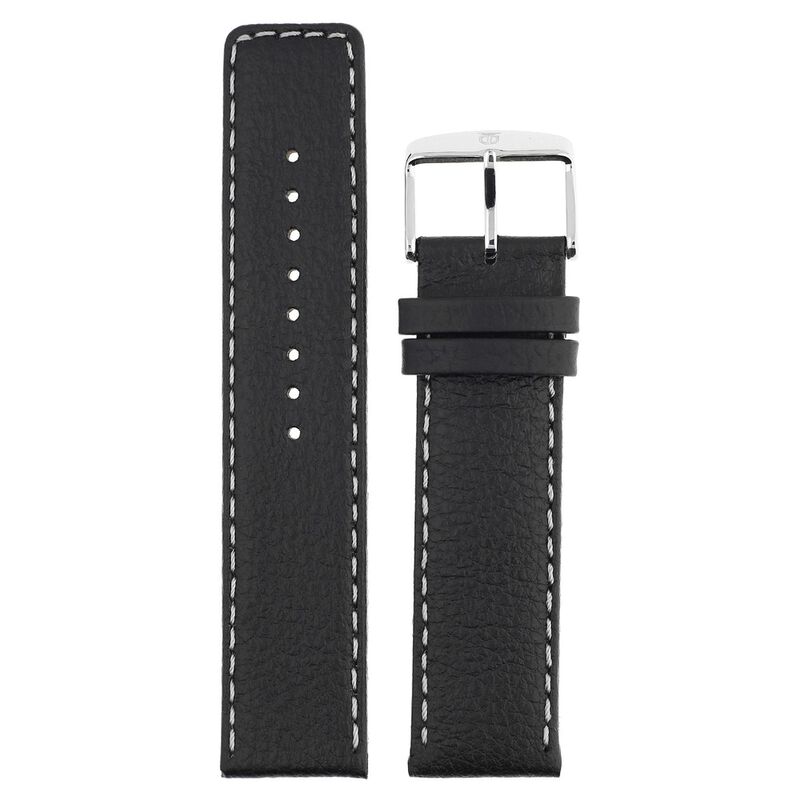 Buy Online 22 mm Black Genuine Leather Straps for Men - nf1910275022s/p ...