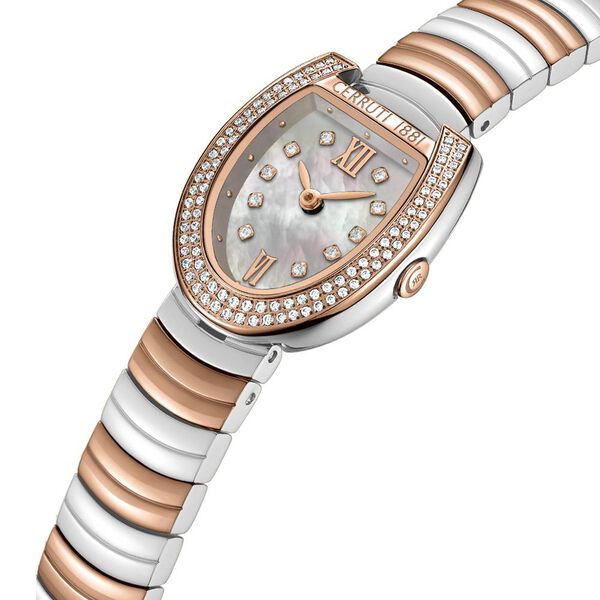 Buy Online Cerruti 1881 Quartz Analog Mother of Pearl Dial Golden ...