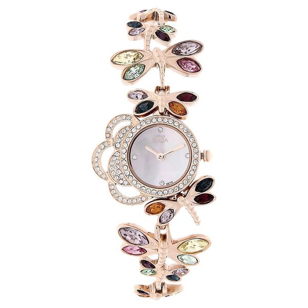 Buy Online Titan Raga Garden Of Eden Mother of Pearl Dial Women Watch ...