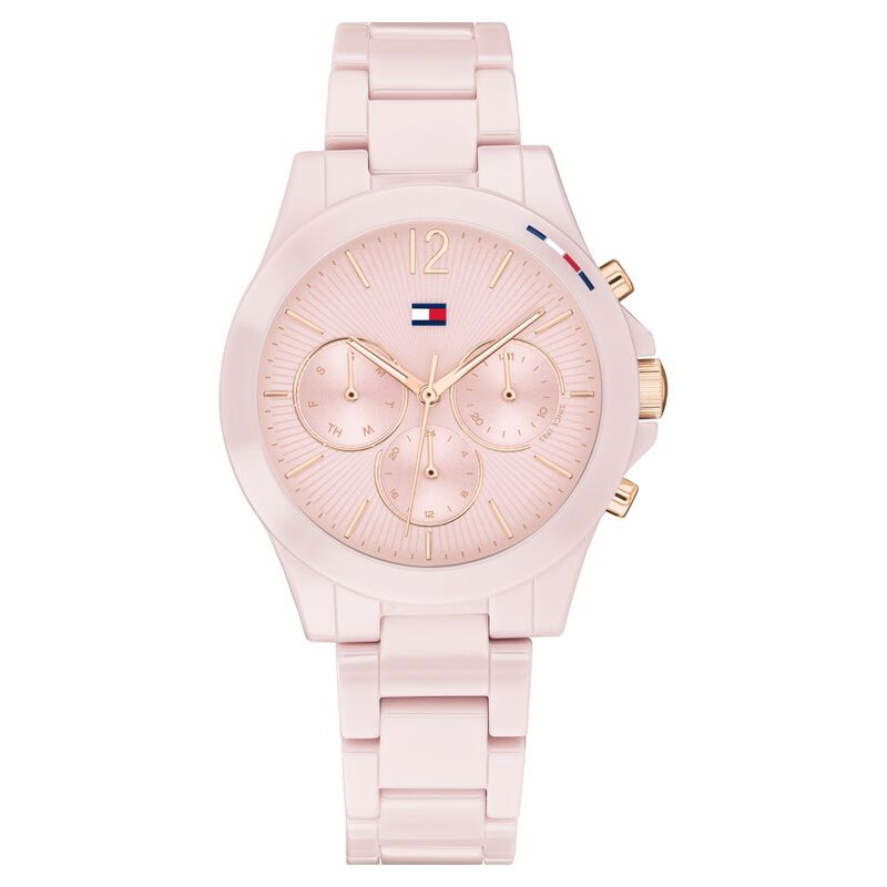 Buy Online Tommy Hilfiger Ceramic Strap Watch for Women - ncth1782203w ...