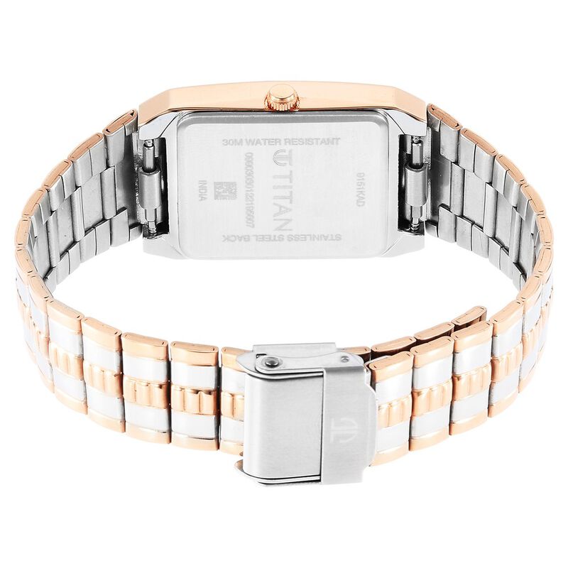 Buy Online Titan Quartz Analog Silver Dial Stainless Steel Strap Watch ...