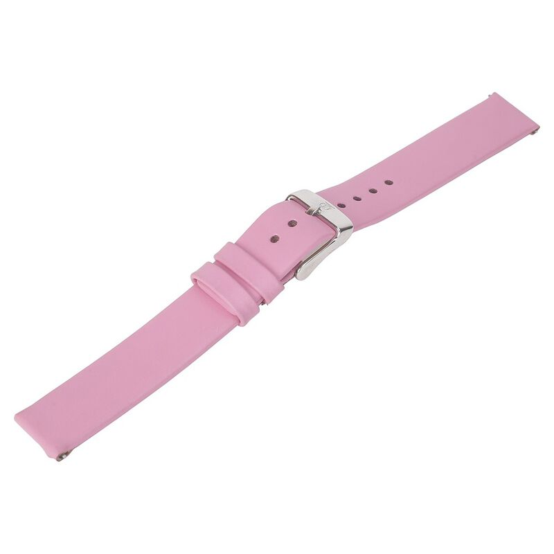 Buy Online 16 mm Pink Genuine Leather Strap for Women - 114102516sq/p ...