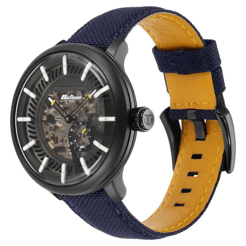 Buy Online Titan Octane Aerobatics Mechanical Analog Black Dial Nylon ...