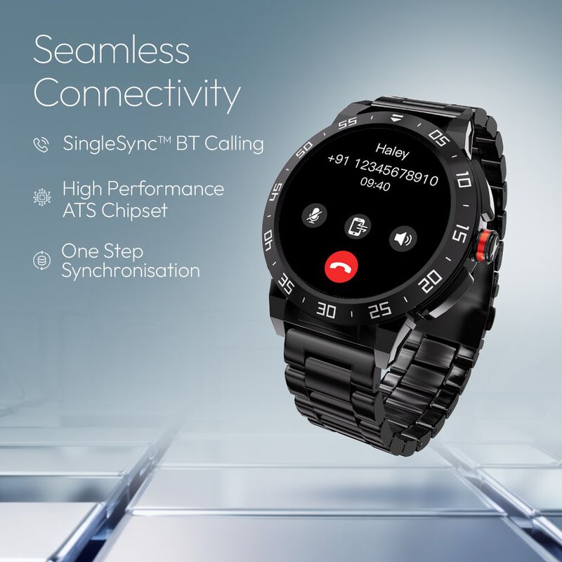 Buy Online Fastrack Magnus FX3 Luxury Metal Smartwatch Premium Top Ring ...