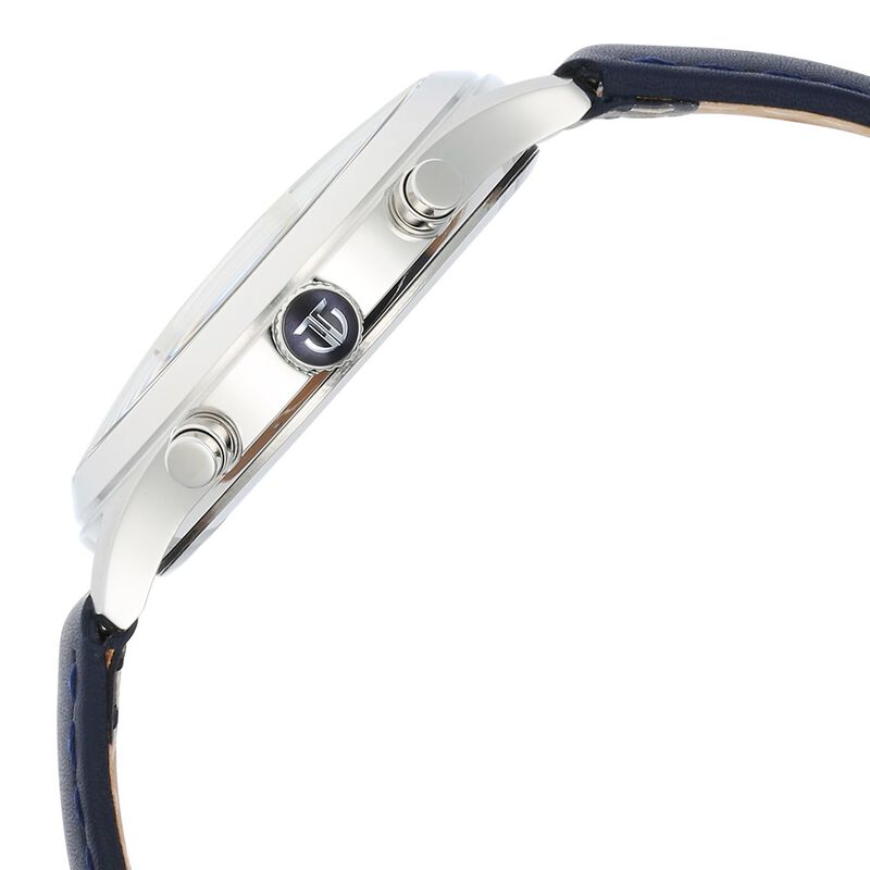 Buy Online Titan Sapphire Quartz Multifunction Silver Dial Leather ...