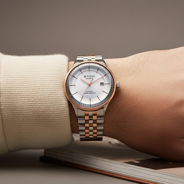 Buy Online Titan Weekender 60 Hours Power Reserve Concealed Automatic ...