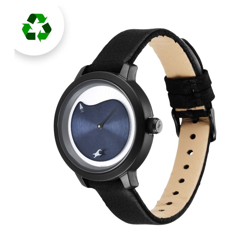 Buy Online Fastrack Revibe Quartz Analog Multicoloured Dial Fabric ...