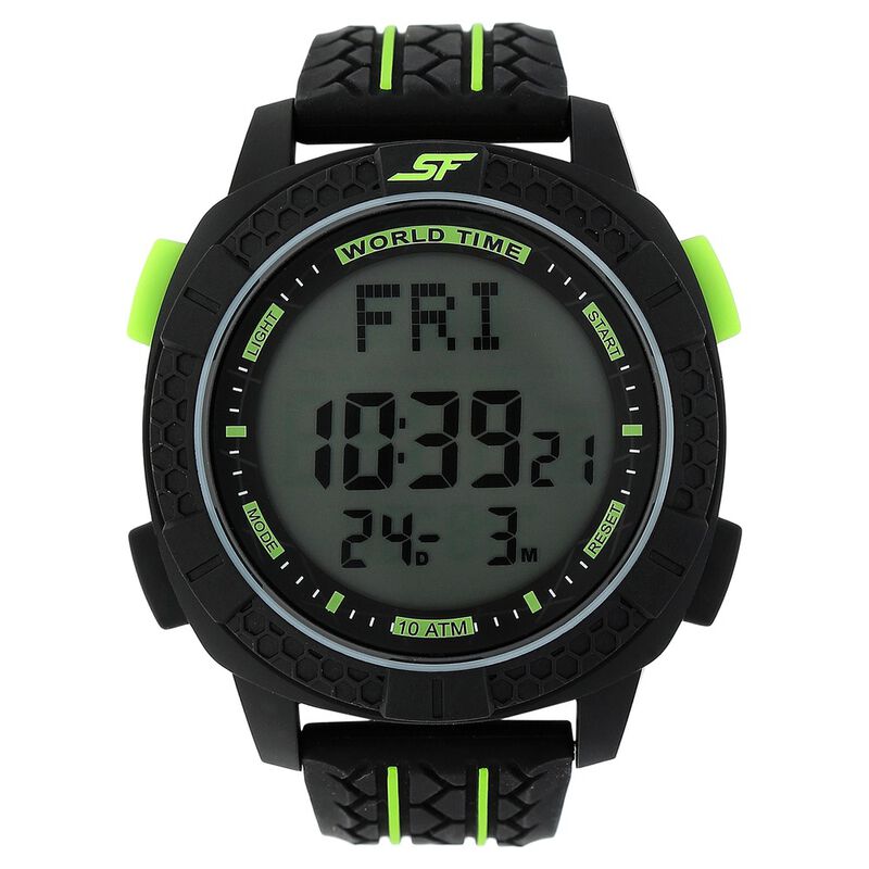 Buy Online SF Carbon Series Digital Dial Unisex Watch With Plastic ...
