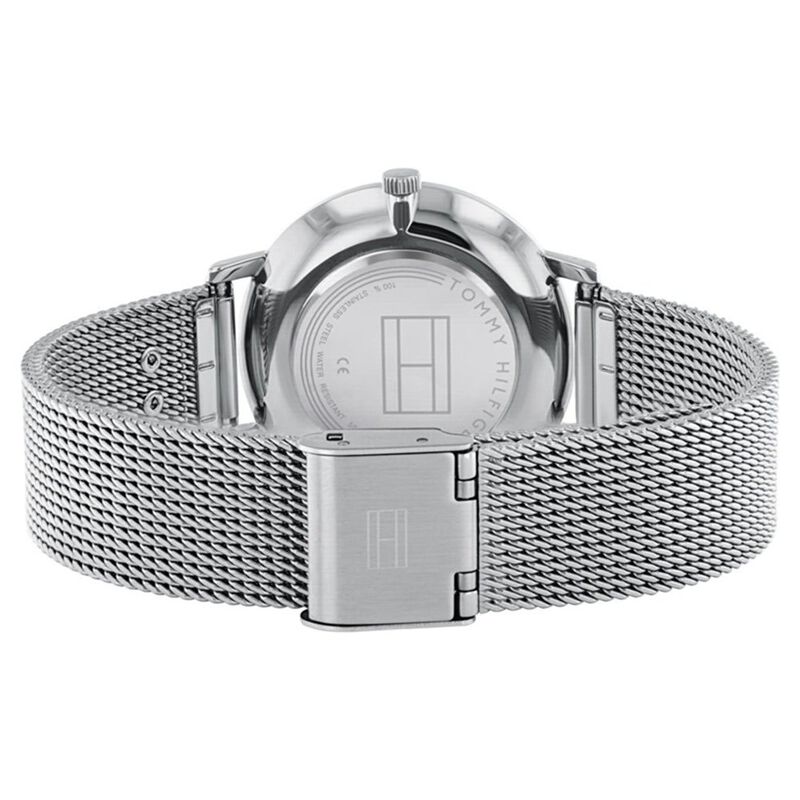 Buy Online Tommy Hilfiger Quartz Analog White Dial Stainless Steel ...