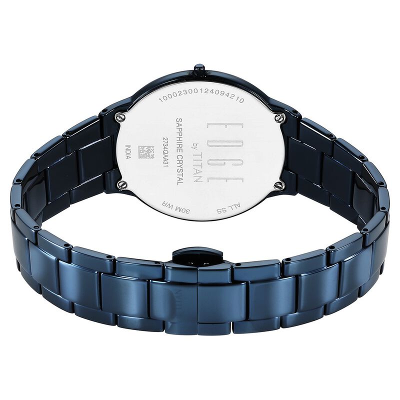 Buy Online Titan Edge Metal Ladies Allure Quartz Analog Rich Mother Of ...