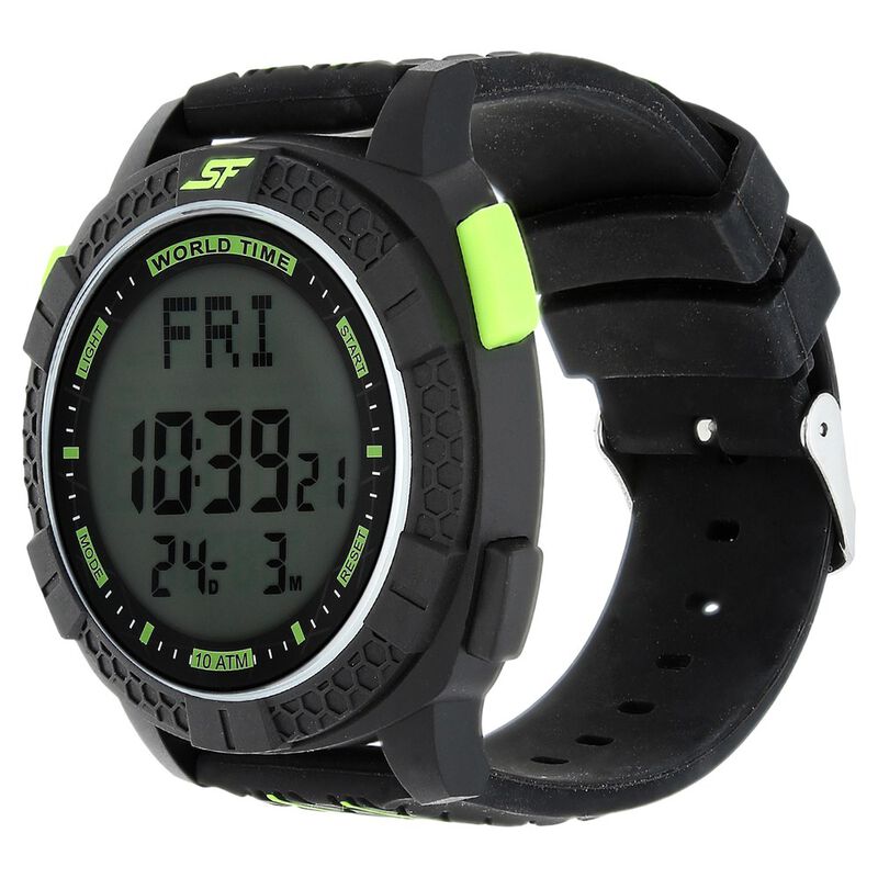 Buy Online SF Carbon Series Digital Dial Unisex Watch With Plastic ...