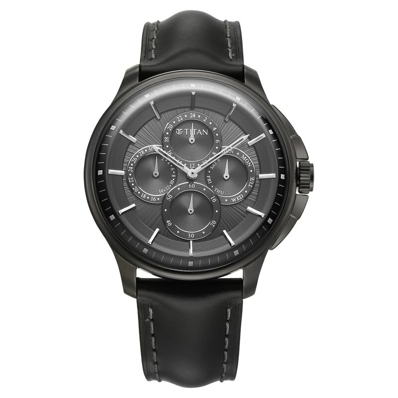 Buy Online Titan Classique Four Eye Multifunction Analog with ...
