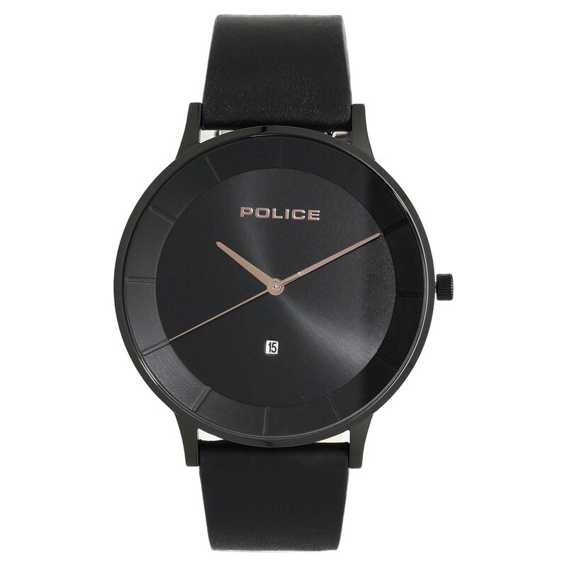 Buy Online Police Quartz Analog Black Dial Watch for Men ...